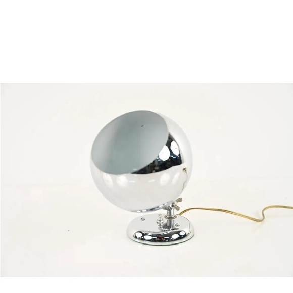 remcraft | Accents | Midcentury Modern Chrome Eyeball Lamp By Remcraft ...
